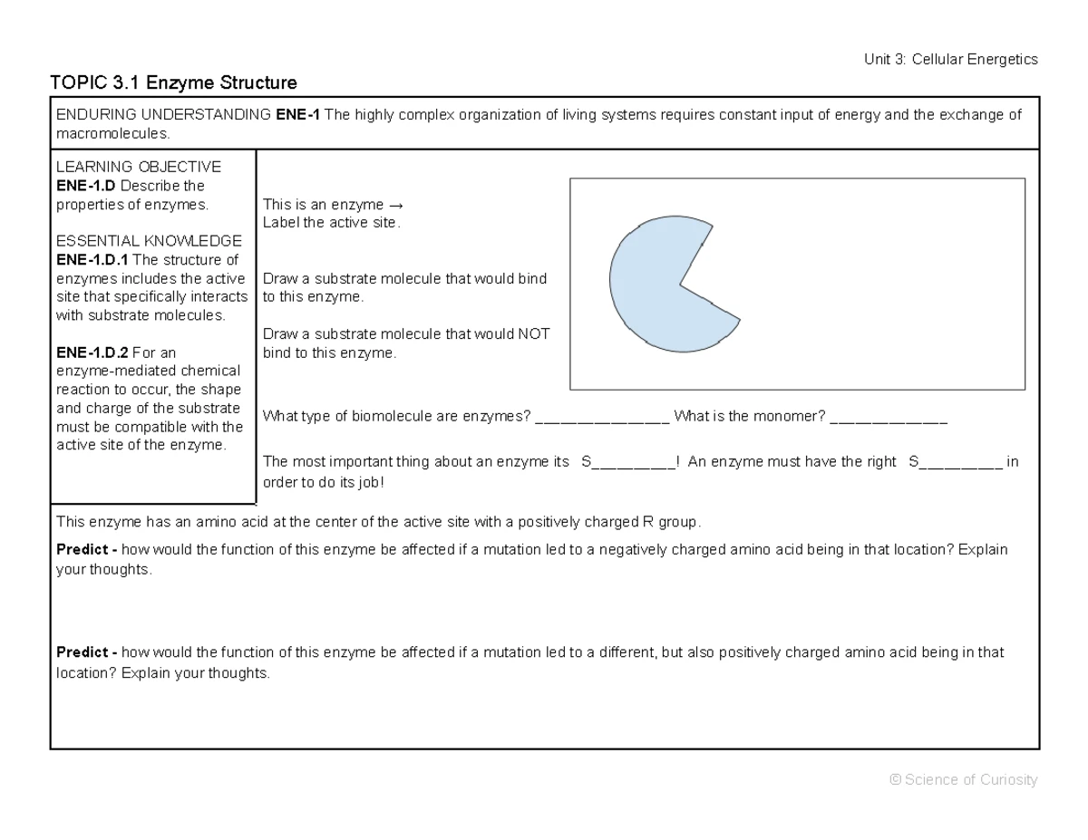 AP Biology Unit 2: Cell Structure & Function Overview and Key Concepts ...
