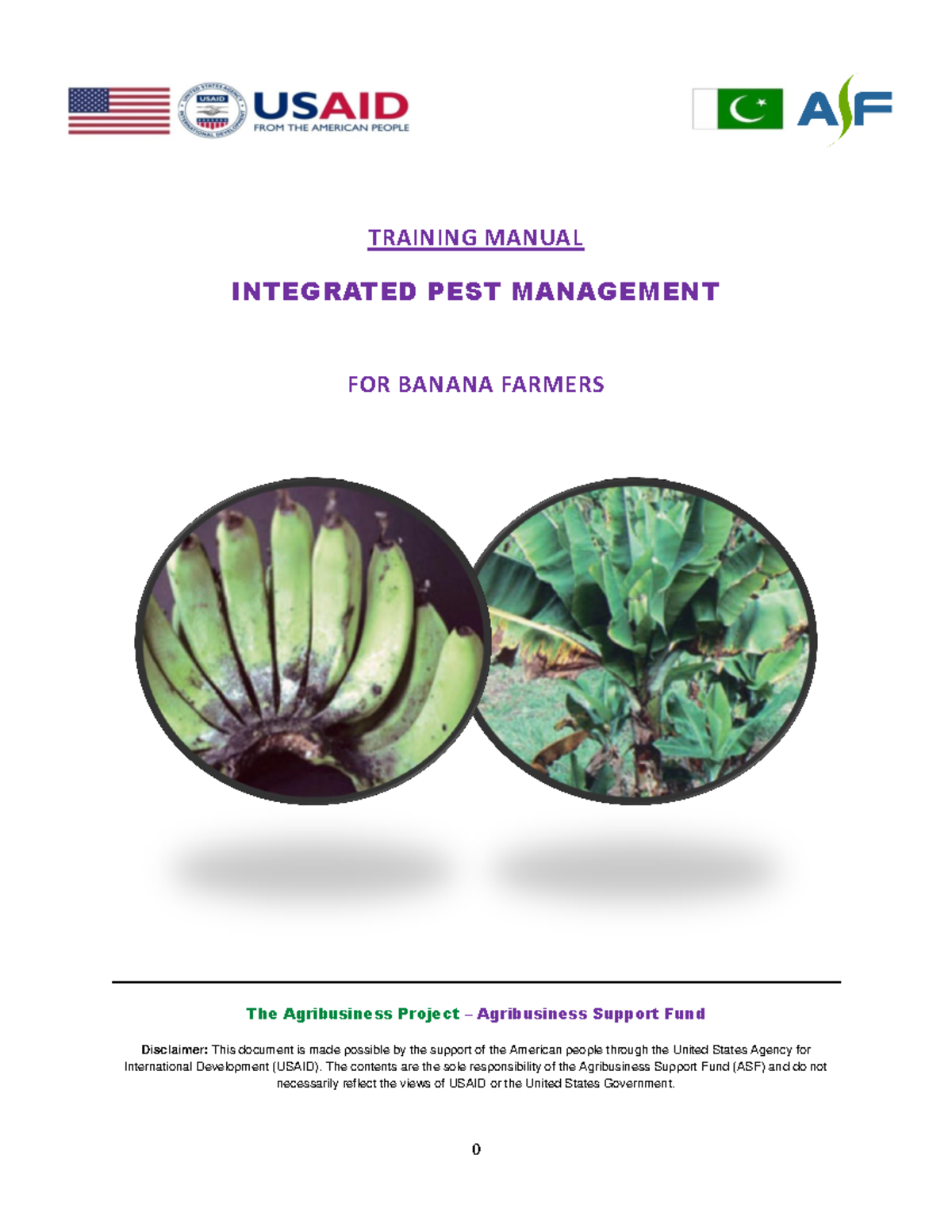 PA00K29C - IPM Training Manual for Banana Farmers in Pakistan - Studocu
