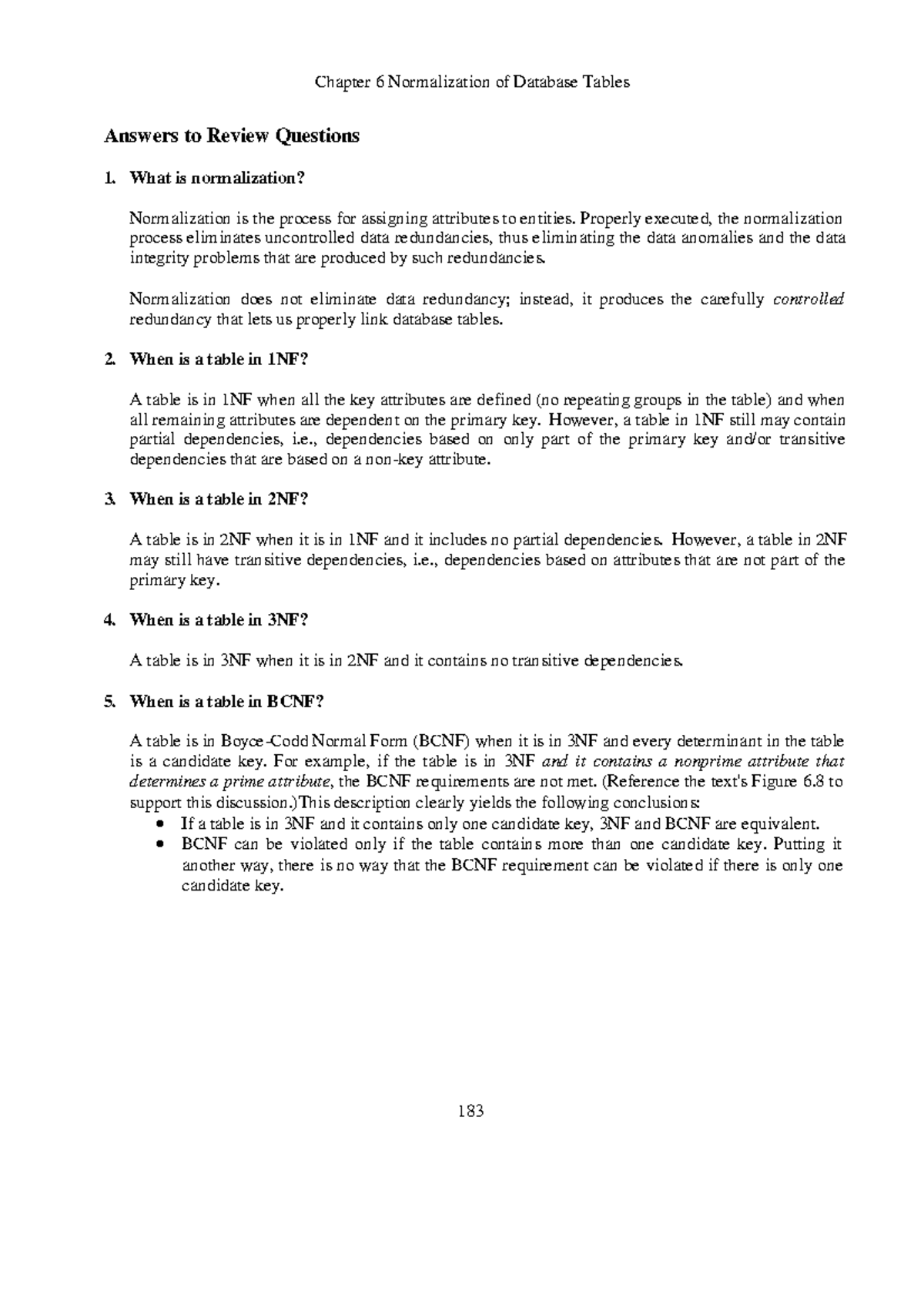 Chapter 6 Solutions: Database Systems Design & Implementation (DB 6 ...