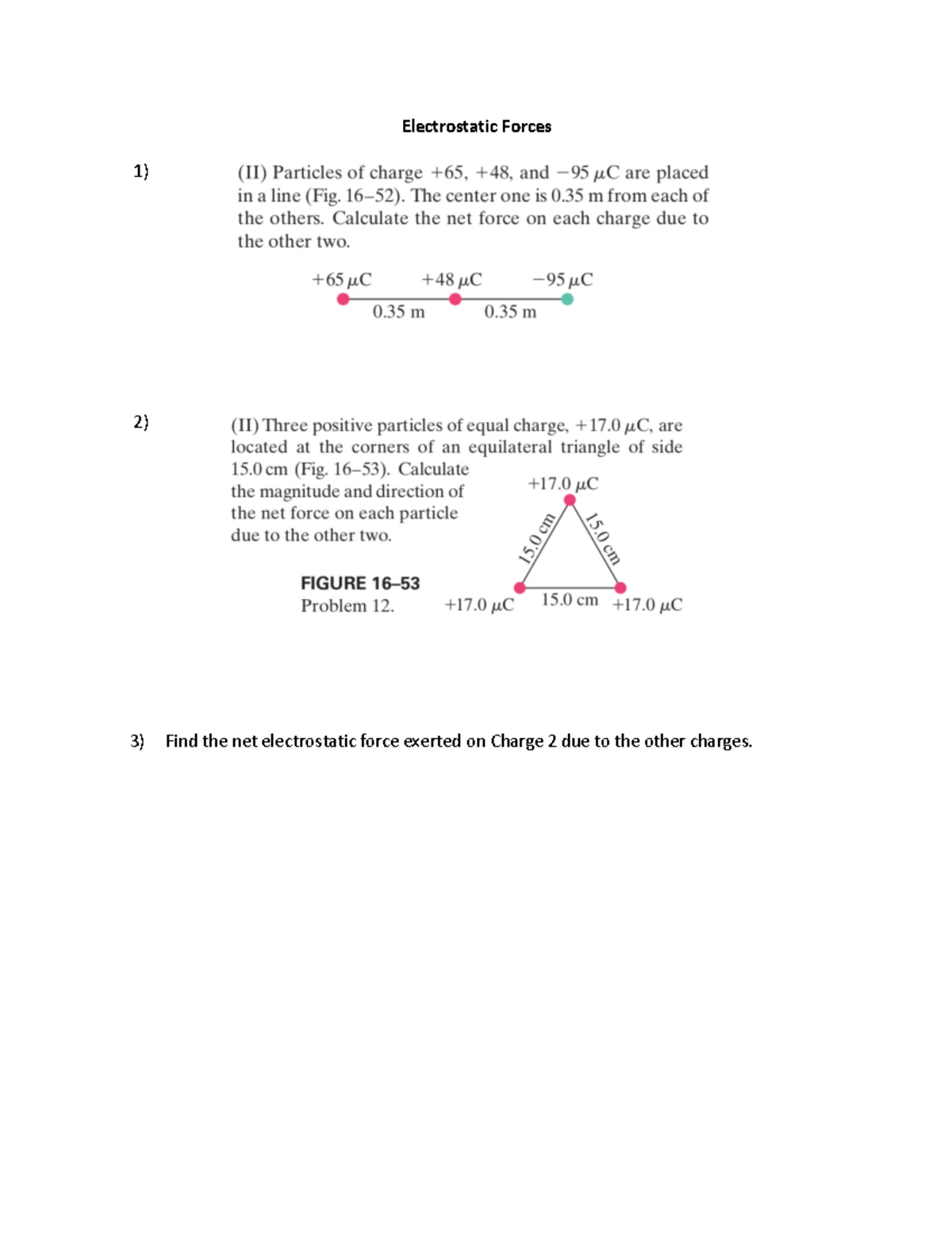 Lab #2 - Electric Fields & Electric Potential - Lab 2: Electric Fields ...