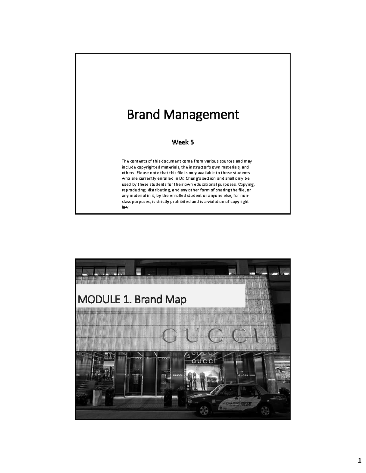 M761 Brand Management Week 5: Brand Map & Consumer Experience - Studocu