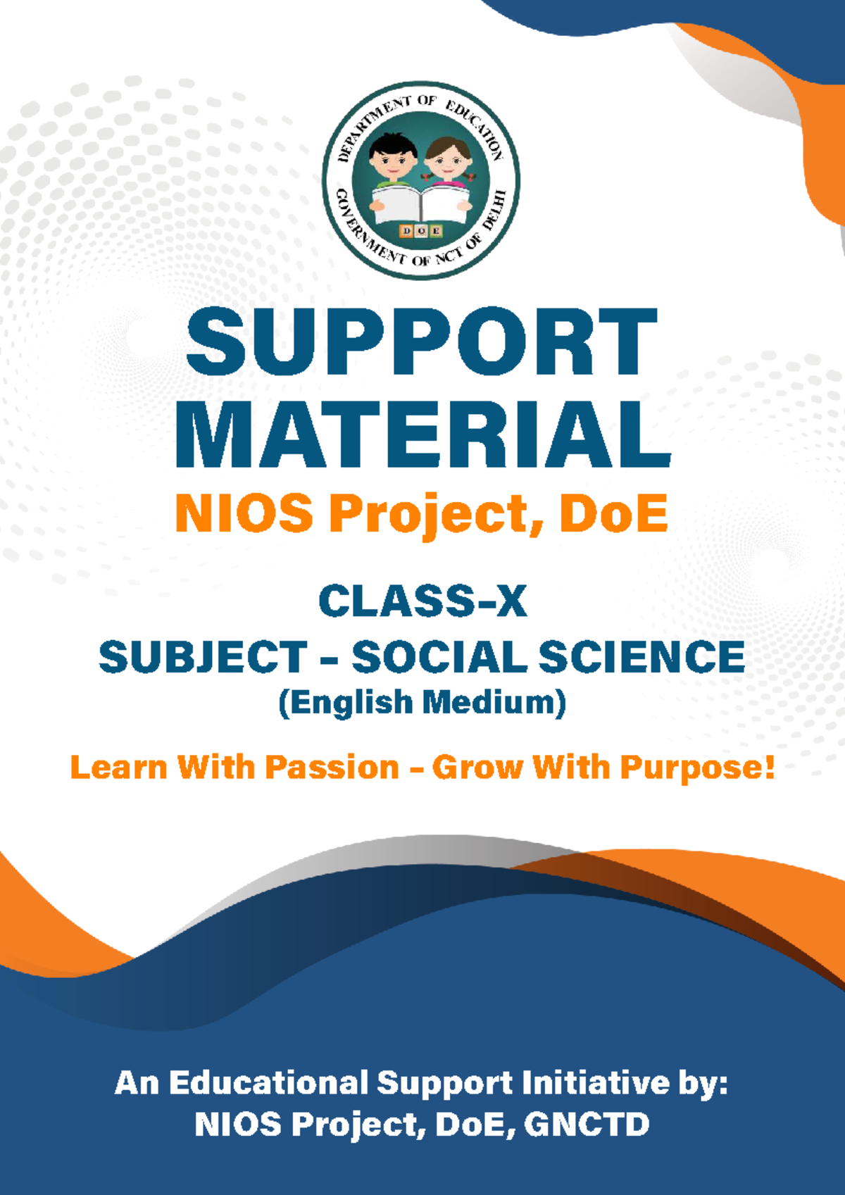 NIOS Project Support Material: Social Science (2025) - Studocu