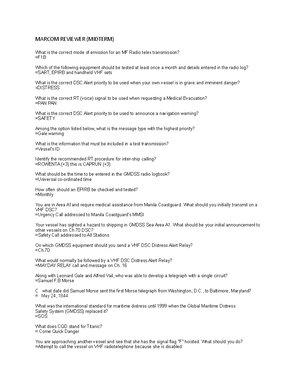 [Solved] List all standard helm orders onboard and their brief explain ...