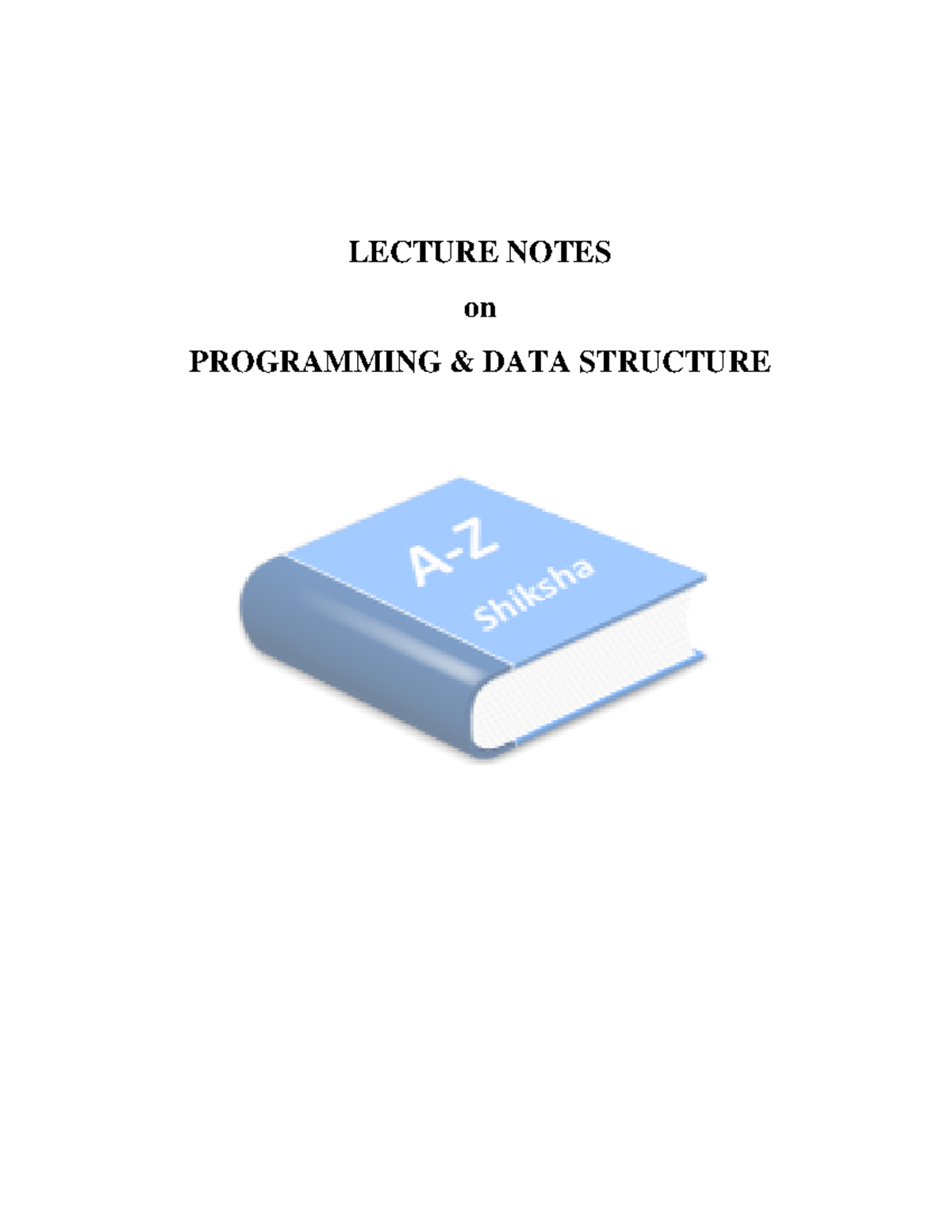 C Programming & Data Structure Lecture Notes (COMP101) - Studocu