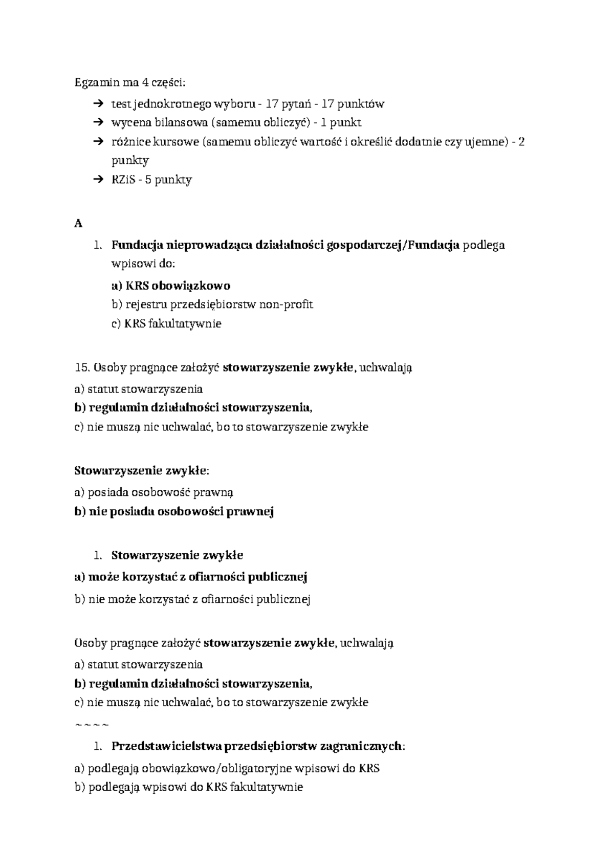 Egzamin z rachunkowości dla organizacji non-profit - Non-profit-egz ...