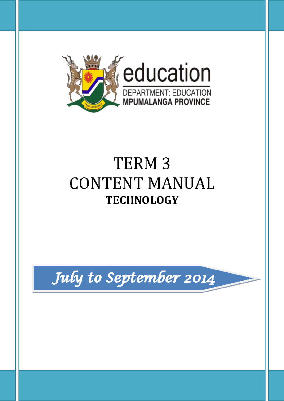 Grade 7-9 Technology Notes: Term 3 Supplementary Material - Studocu