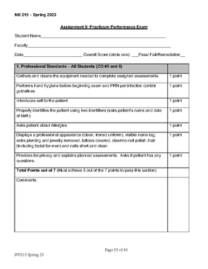 Sara Lin Assessment Documentation - vSim Health Assessment Case 3: Sara ...