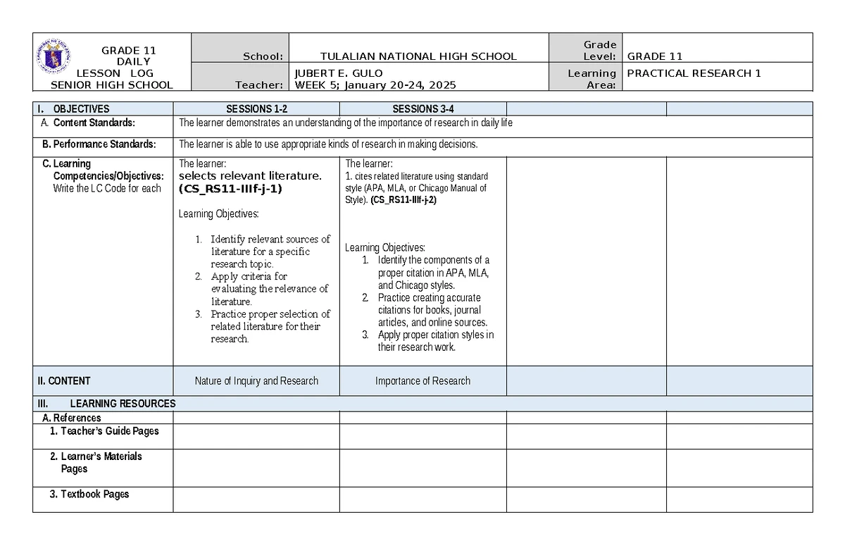 AIP 2022-2025: Tuyan NHS School Improvement Activities Plan - Studocu