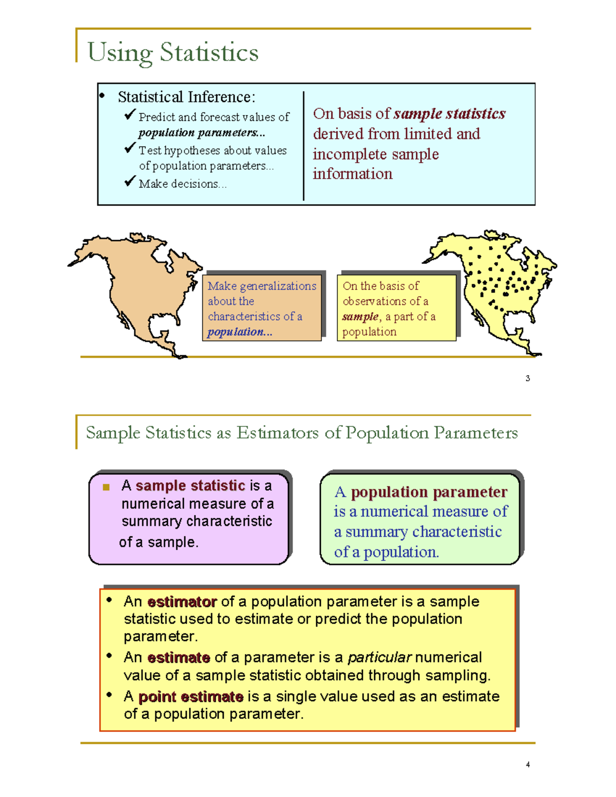 Stat 481: Properties and Distribution of the Sample Mean - 3 7 ...