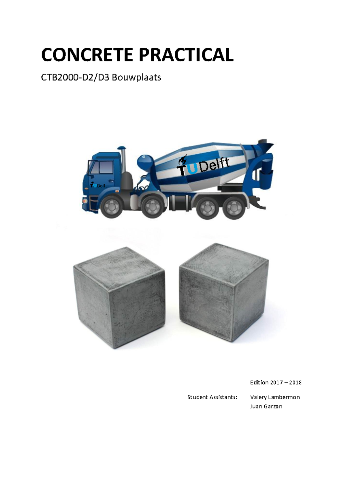 Concrete 1 Practical 2017-2018 - CONCRETE PRACTICAL CTB2000-D2/D3 ...