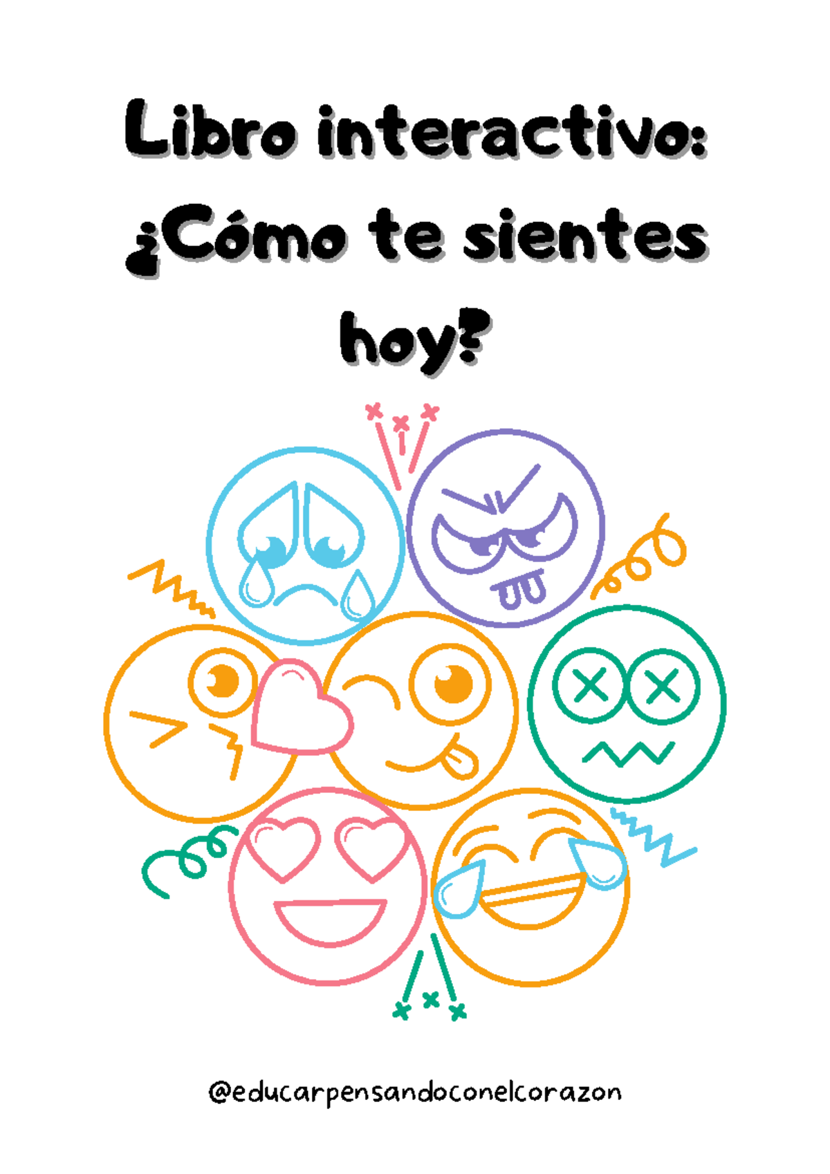 Libro Interactivo de Emociones para Niños - Actividades y Ejercicios ...