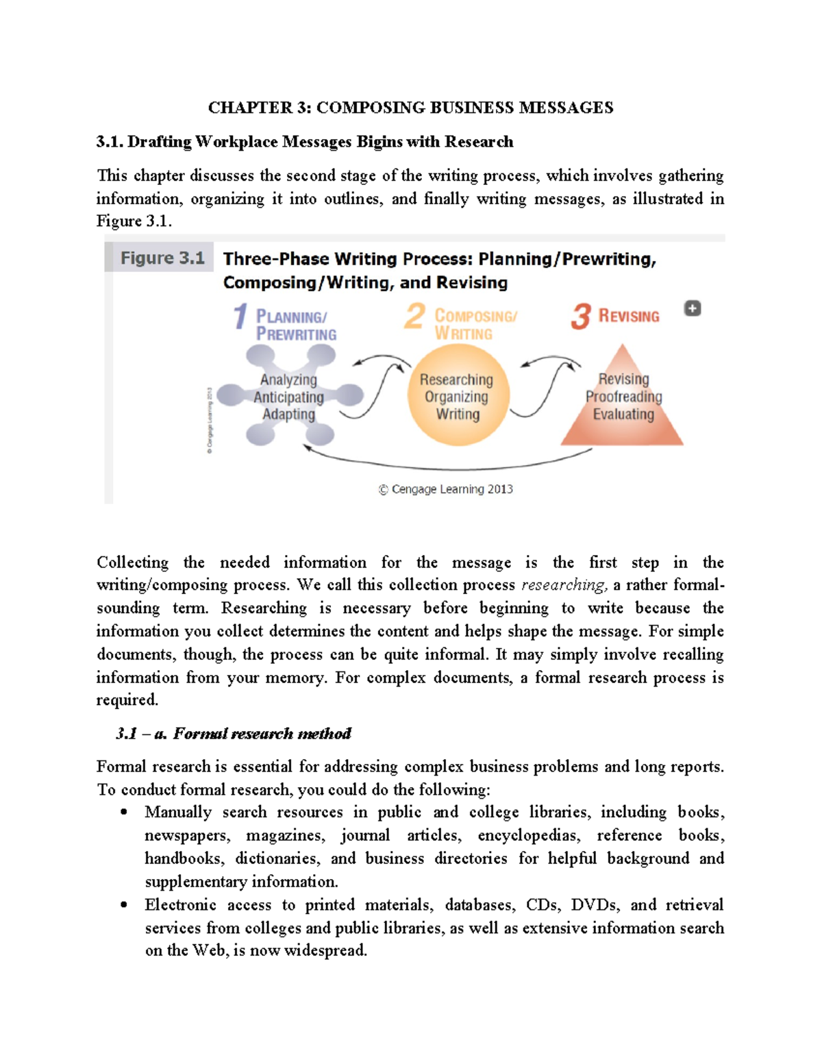 Chapter 3 - Composing Effective Business Messages Summary - Studocu