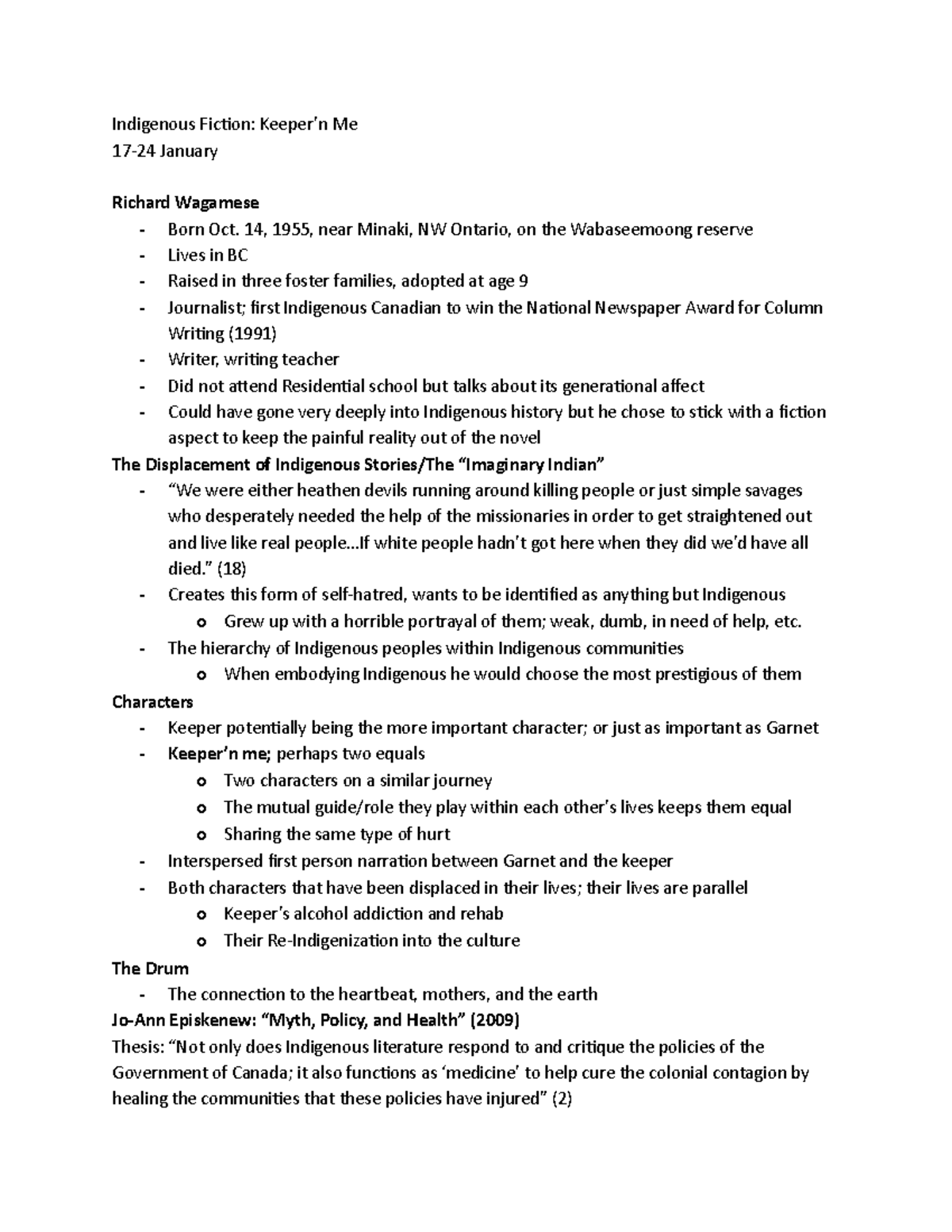 Keeper'n Me Analysis - Indigenous Resilience and Healing in Fiction ...