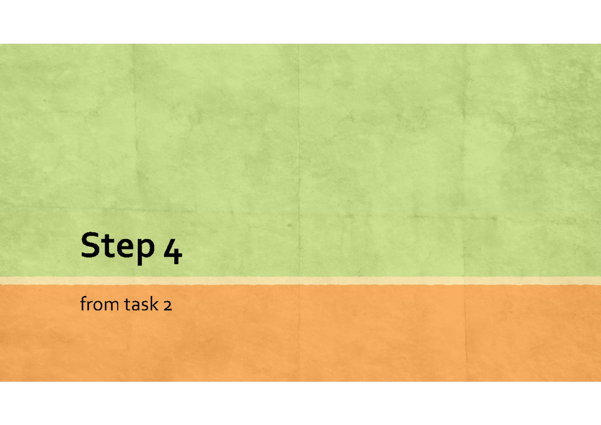 Be Green: Small Actions for a Big Impact - Task 2 Activity - Studocu