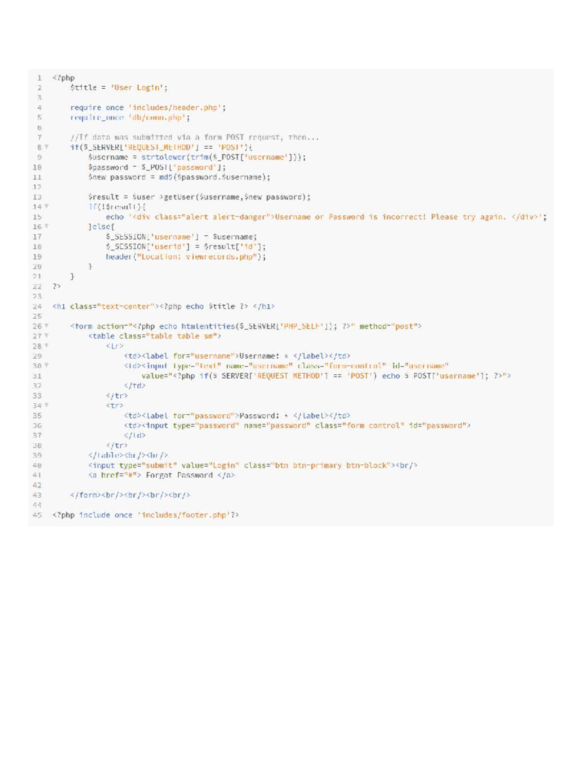 Login Notes for Web Development (Course Code: 123) - Studocu