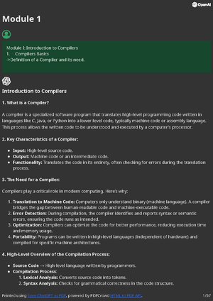 C Programming Lab CC: Evaluating Expressions & Lexical Analysis - Studocu