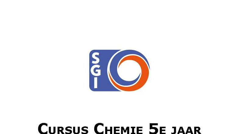 H1 Chemie 5E: Atoommodellen en Isotopen - Schooljaar 2023-2024 - Studocu