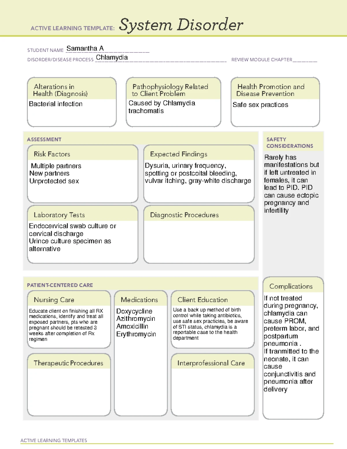 Caring for Clients with Paraplegia: Active Learning Template CH 55 ...