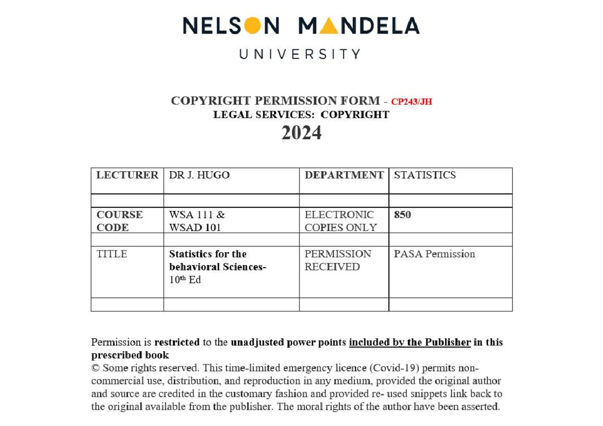 PowerPoint Slides for Chapter 1: Introduction to Statistics - Studocu