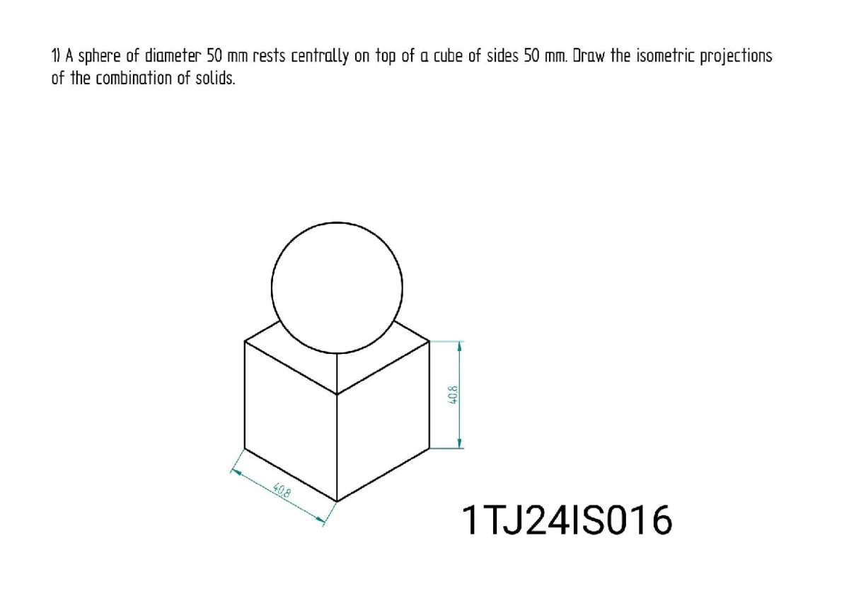 Projection of Points: Question Bank for Engineering Drawing (ENGR 101 ...