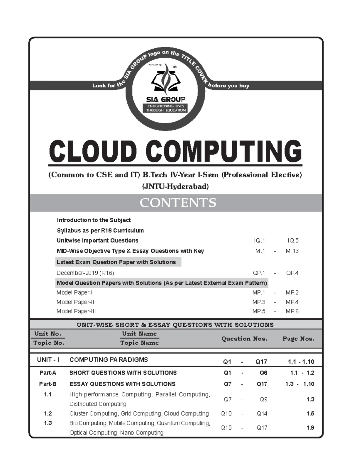FIOT Notes - JNTU HYDERABAD FUNDAMENTALS OF INTERNET OF THINGS B/OPEN ...