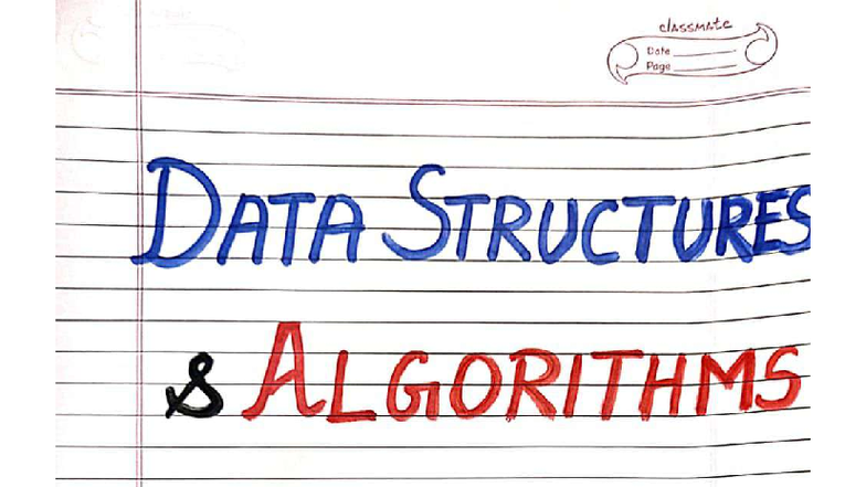 DATA STRUCTURES & ALGORITHMS: Beginner to Advanced Guide (DSA 101) - Studocu