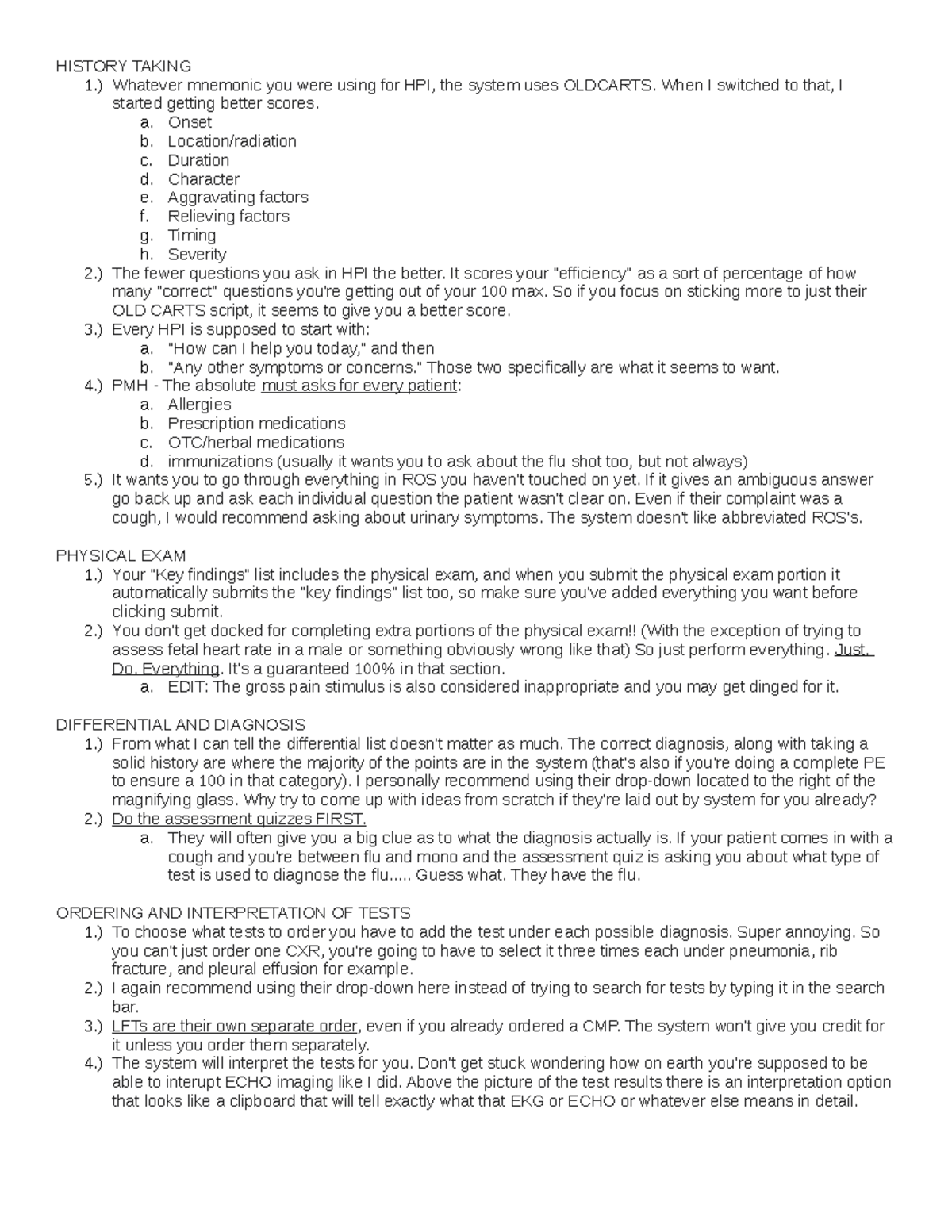 HPI & Physical Exam Tips for Med Students: Essentials for Clinical ...