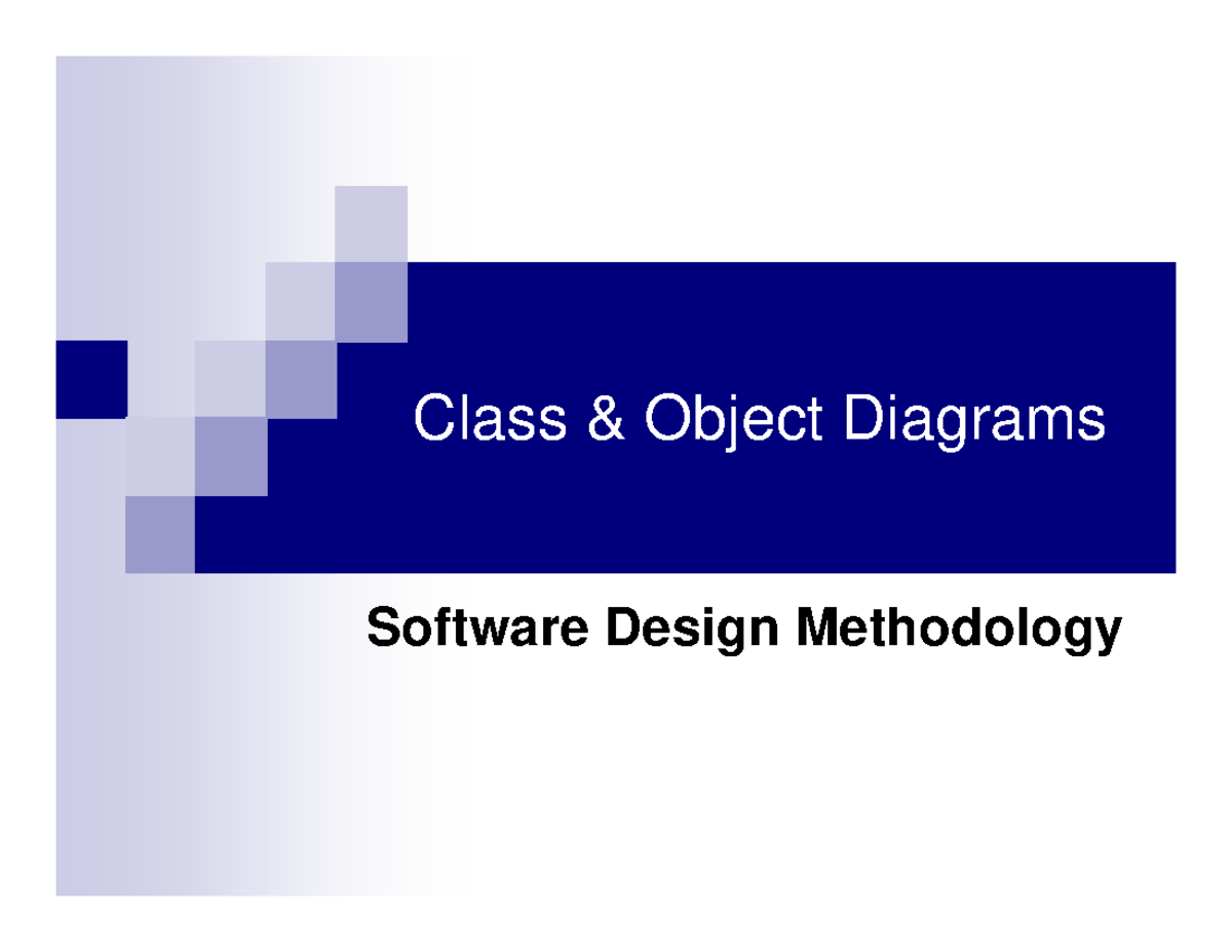 UML Class Diagrams: Understanding Object Relationships and Attributes ...
