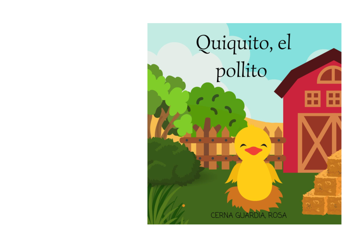 610805294 Quiquito, el pollito: Un Cuento de Crecimiento y Espera - Studocu