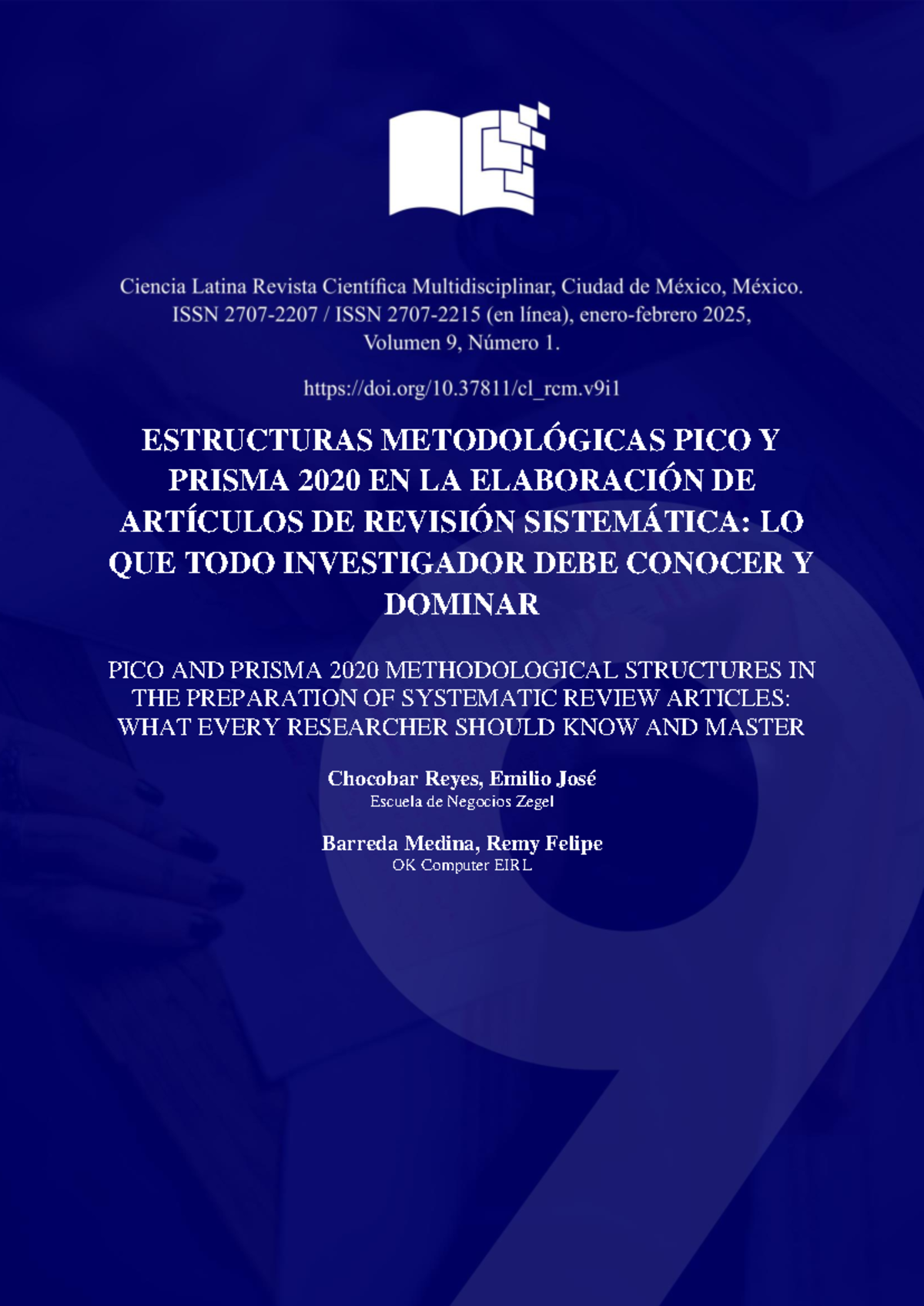 Estructuras Metodológicas PICO y PRISMA 2020 para Artículos de Revisión ...