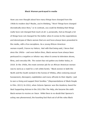 Color blind or Color brave - Summary : In her TED talk Blind or Color ...