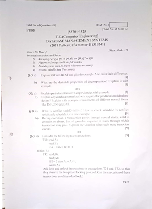 BE Computer Engineering Syllabus 2019 Course - unipune.ac Faculty of Engineering Savitribai ...