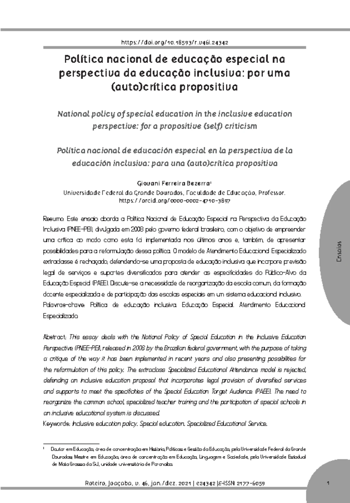 Ludicidade: Questões e Discussões sobre Jogos no Contexto Pedagógico ...