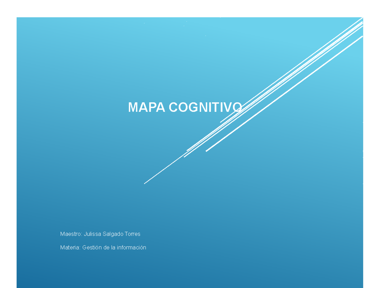 Lopez Rendon Christian U1.A2. Mapa cognitivo - MAPA COGNITIVO Maestro ...