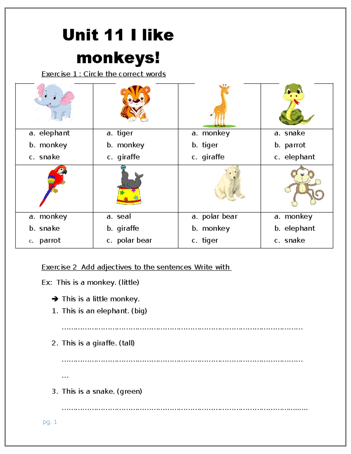 14 bản Review KIDS 38 - Lesson 11 Exercises and Activities - Studocu