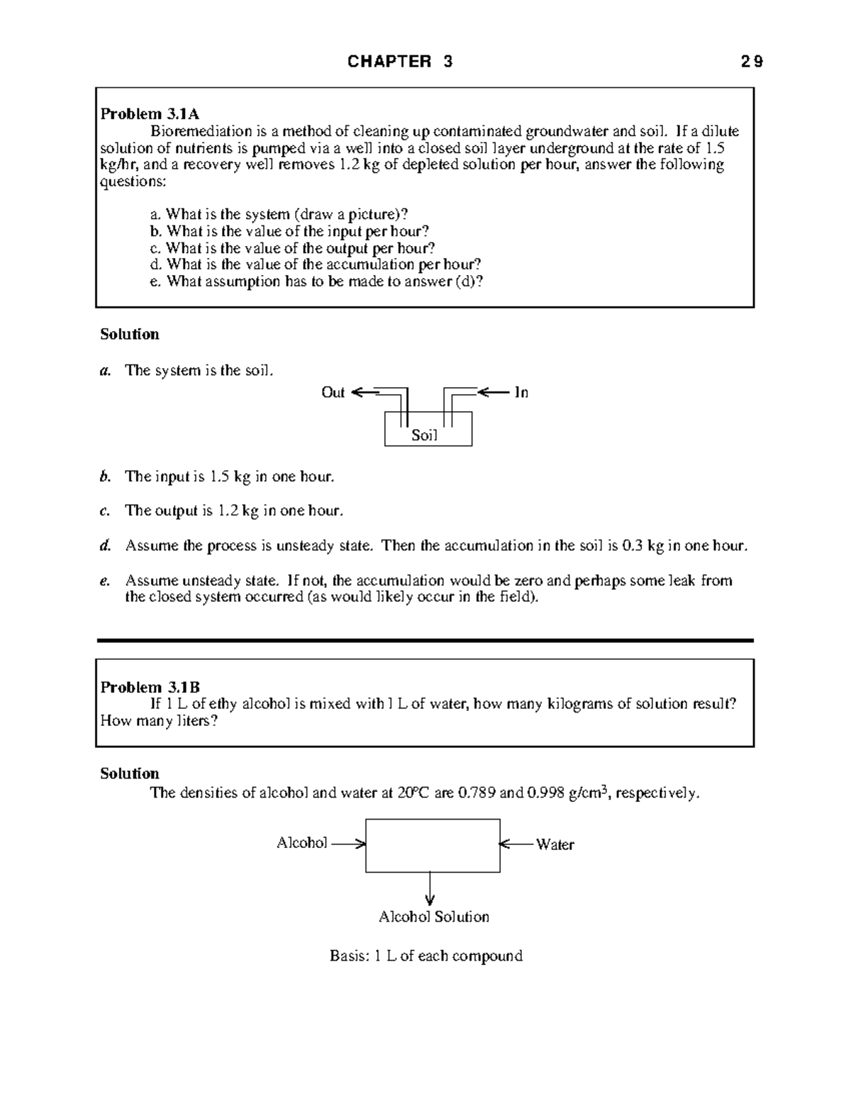 CHAP3 Formulario de fisicoquimica - CHAPTER 3 2 9 Problem 3 Bioremediation is a method of ...