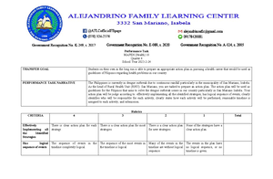 Performance-Task-Q4 Tr - Performance Task ESP 10 Quarter 4 School Year ...