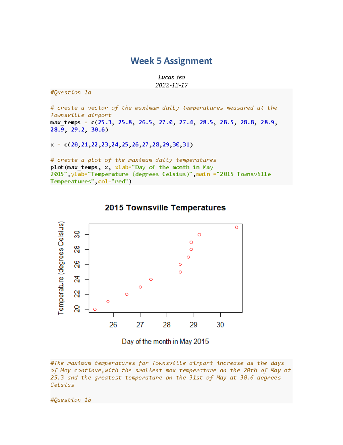 Roadmap 5 - Week 5 Assignment - Week 5 Assignment Lucas Yeo 2022-12- # ...