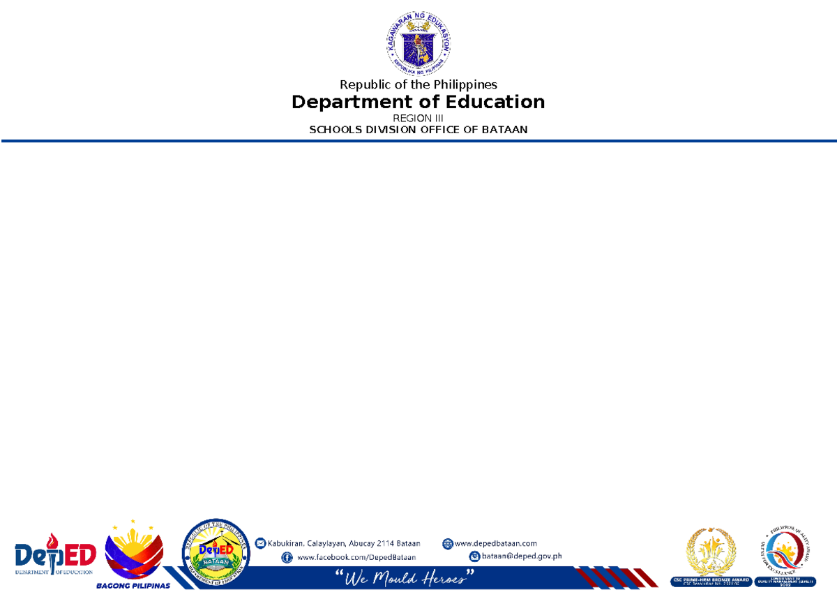 Letterhead-Landscape - Empowerment Technology - Republic of the ...