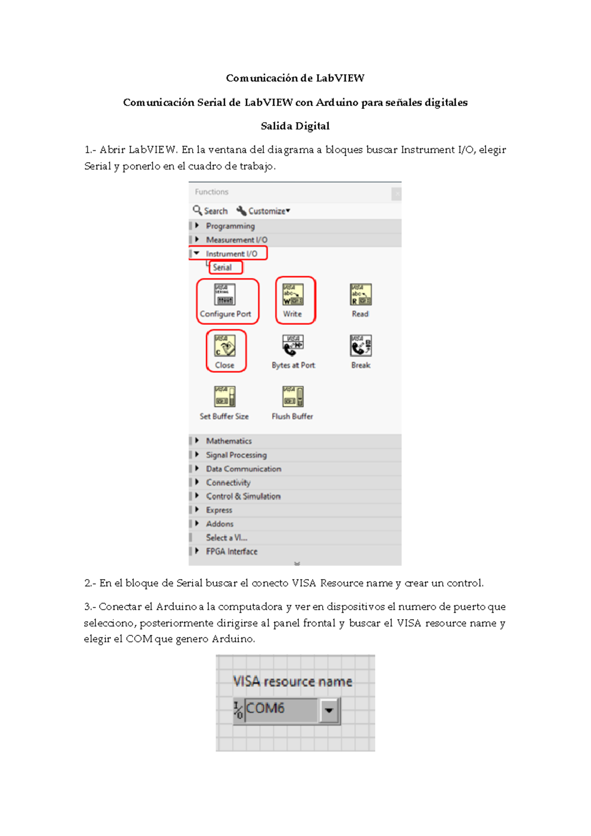 Practicas - Comunicación de Lab VIEW - U 3 - Comunicación de LabVIEW ...