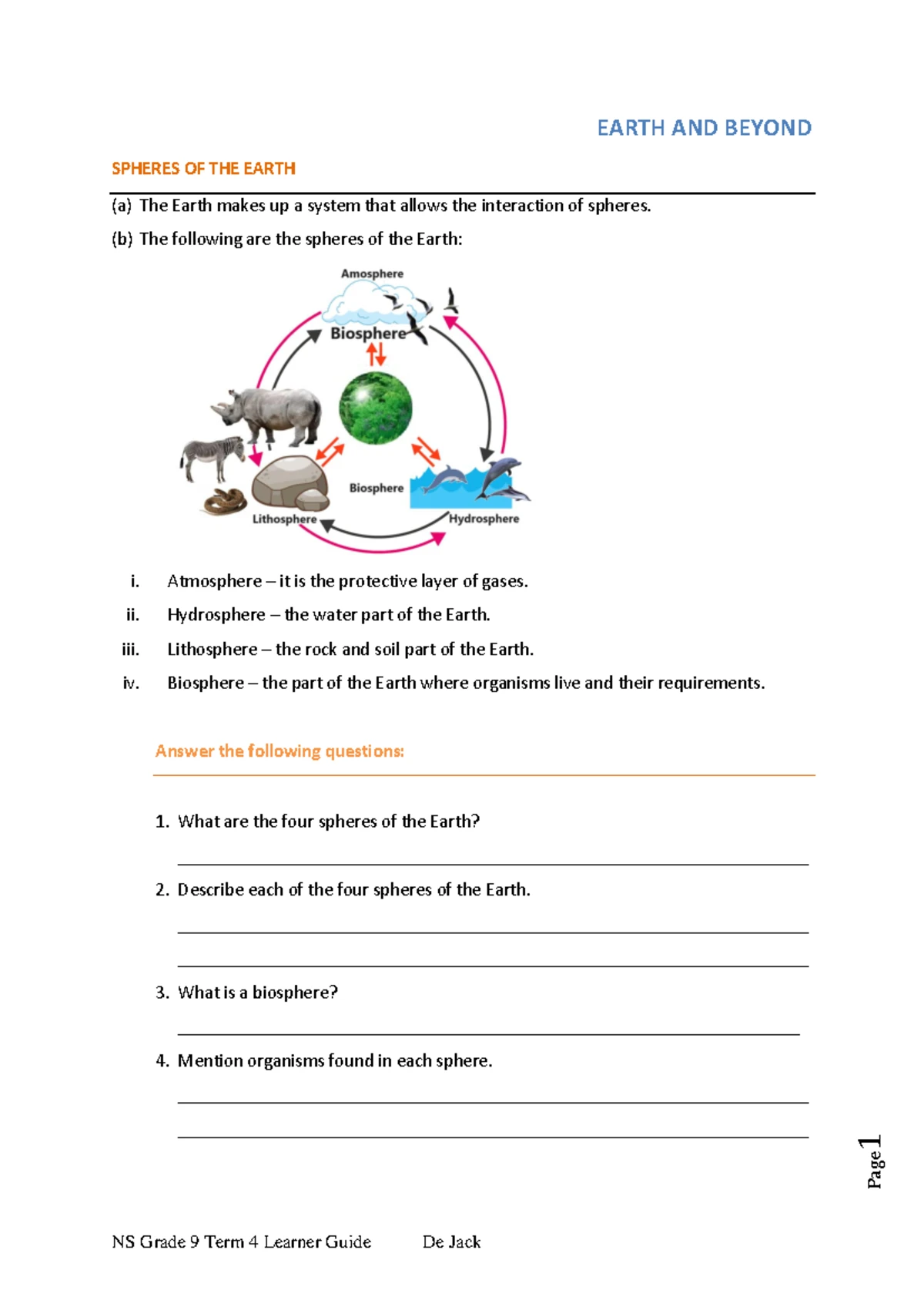 NS 8 Question Bank: Photosynthesis & Respiration Review Guide - Studocu