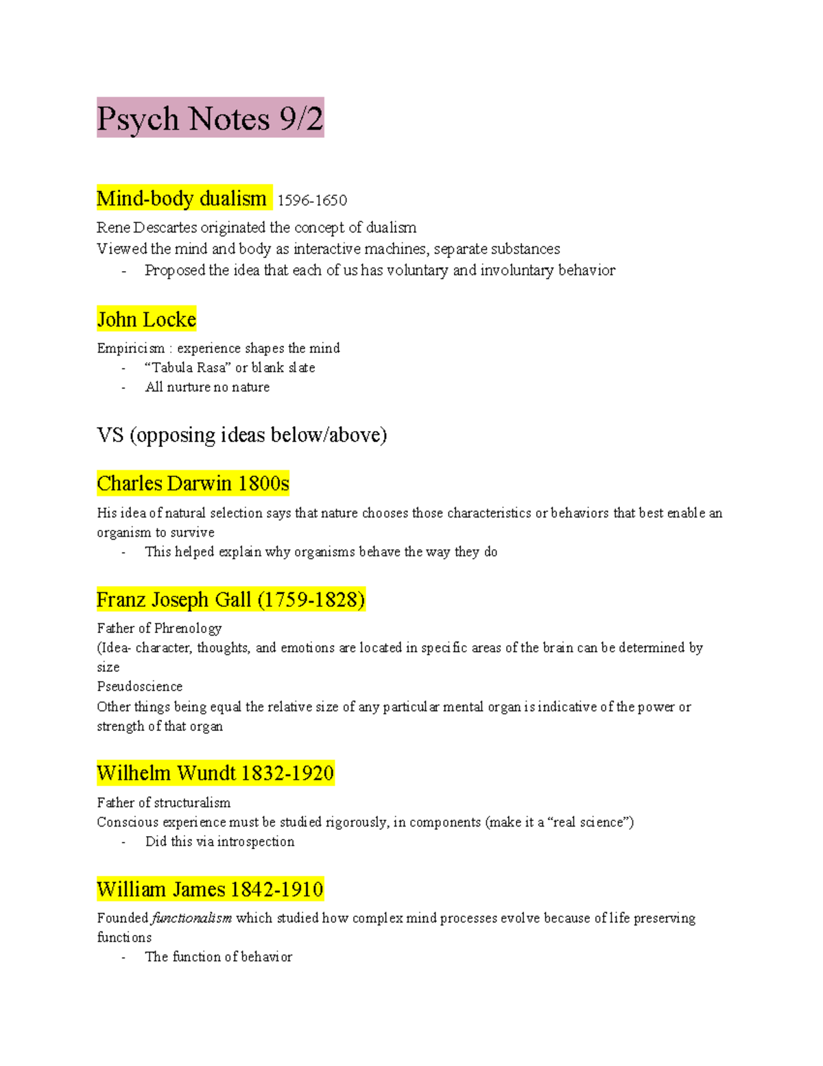 Psychology 101: Comprehensive Course Notes on Behavior & Cognition ...