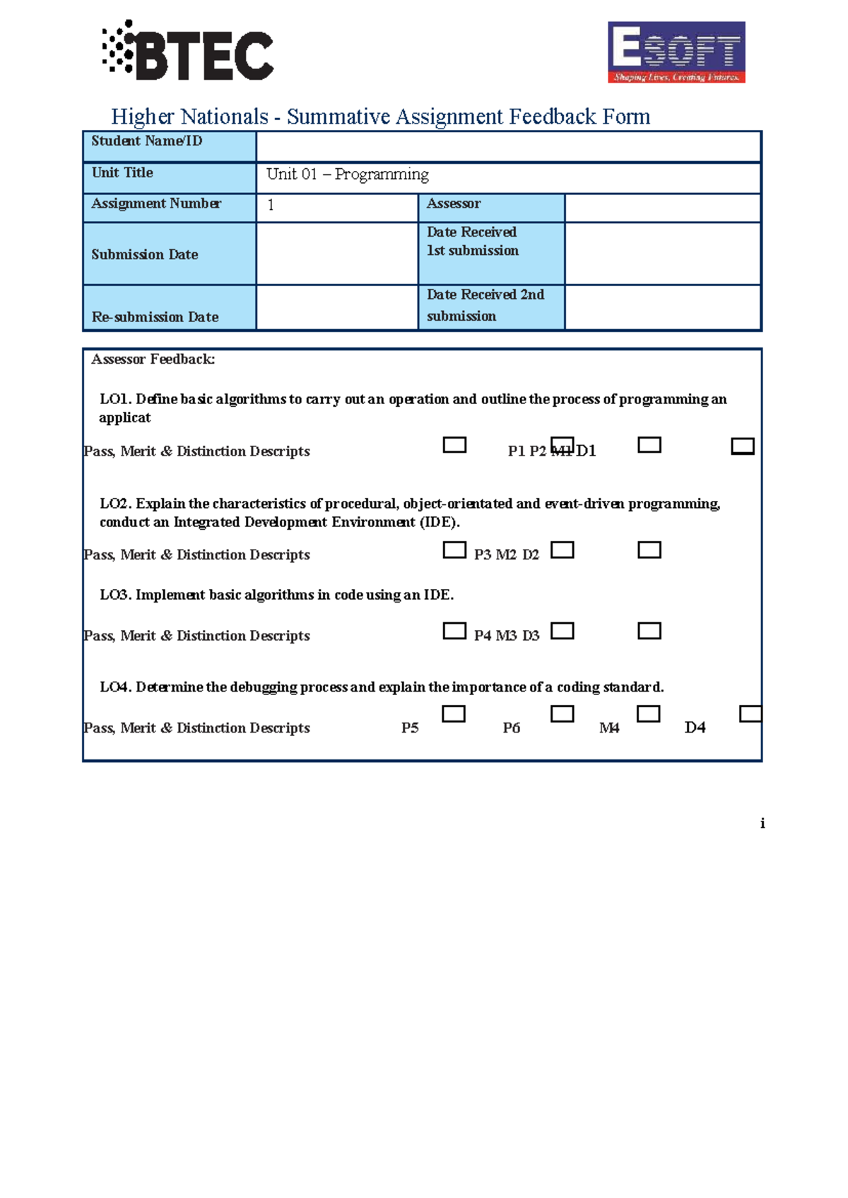 Unit 01 Programming Assignment: Building a Leave Management System ...