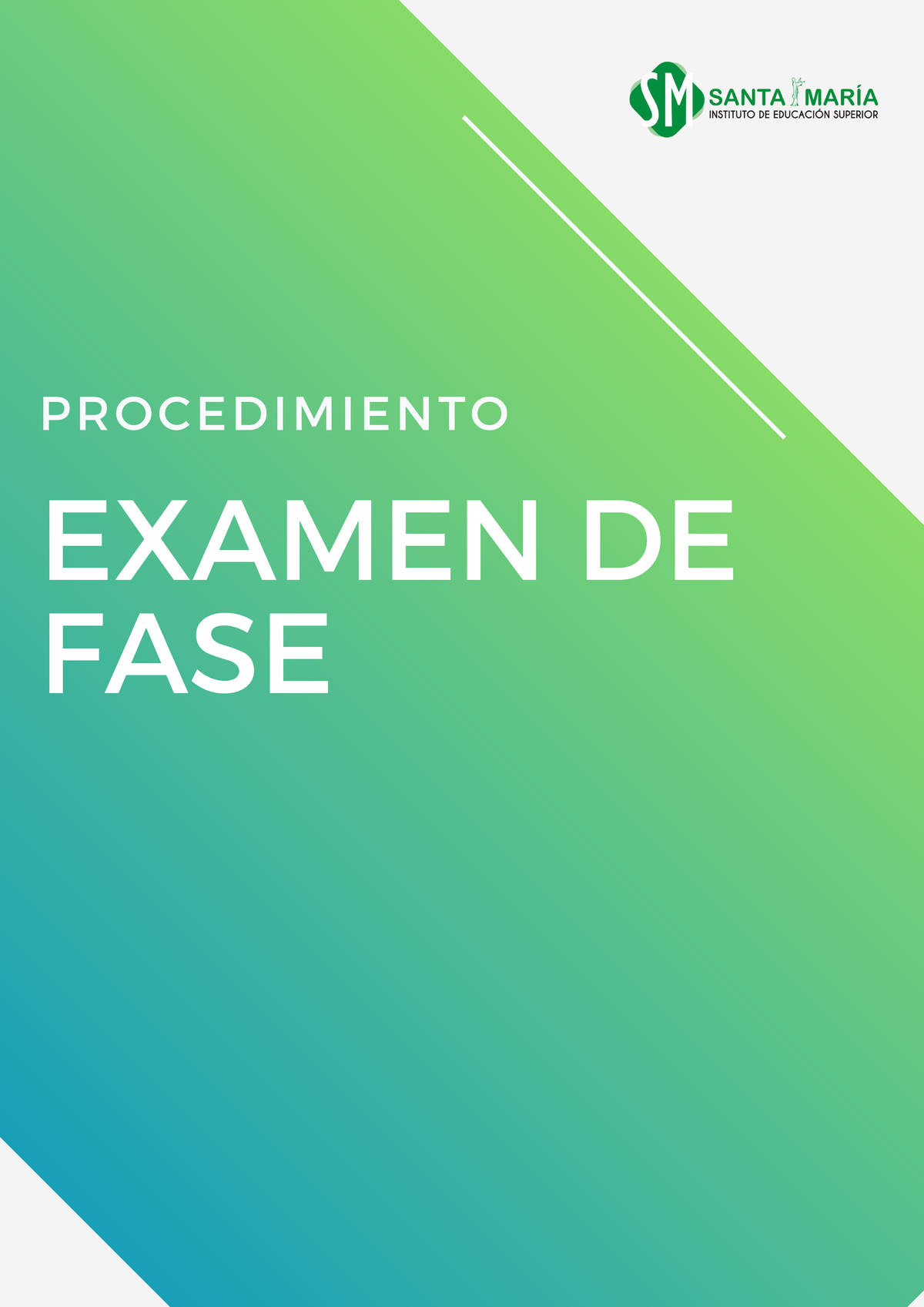 Manual del Examen de Fase Uno - Docente 231 - Studocu