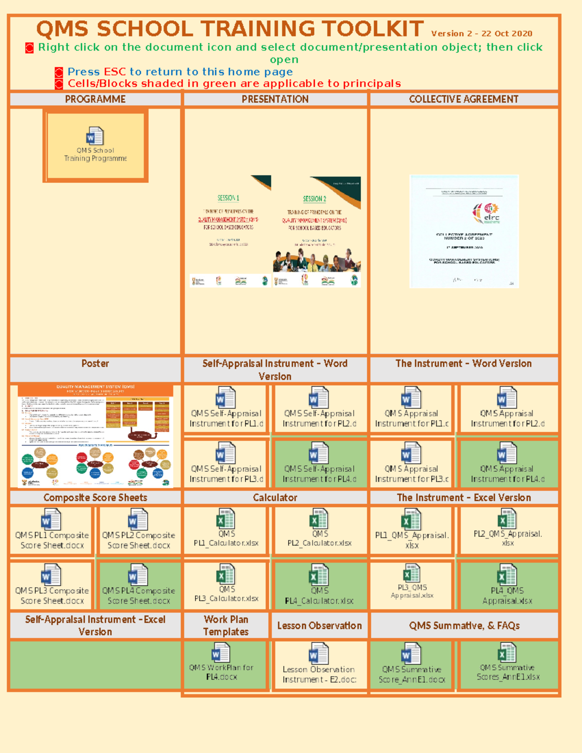 QMS Teachers Toolkit - TEST - QMS SCHOOL TRAINING TOOLKIT Version 2 ...
