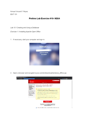 4.7.1 Packet Tracer - Connect the Physical Layer - Reyes - Nimuel Vincent F. Reyes ITC C305-302I ...