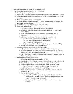 Bio lab midterm review - Learning Objectives: BU-TREES Midterm Review ...