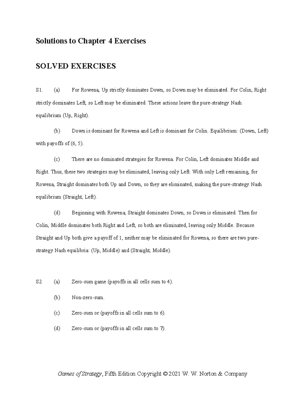 GOS5 CH04 solutions solved - Solutions to Chapter 4 Exercises SOLVED EXERCISES S1. (a) For ...