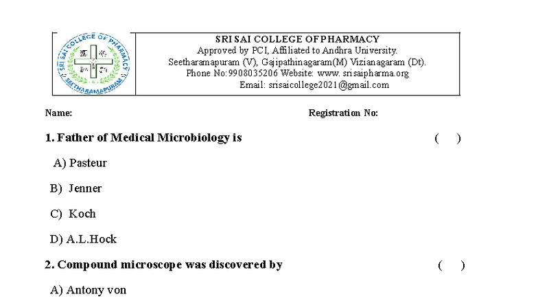 GPAT 2-1 Quiz Questions and Answers - 27-11-2025 - Studocu