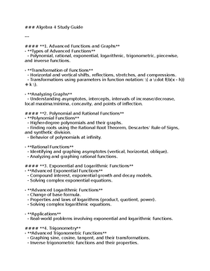 RSG 9.7 Secondary Math Module 9 Statistics Answer Key - Studocu